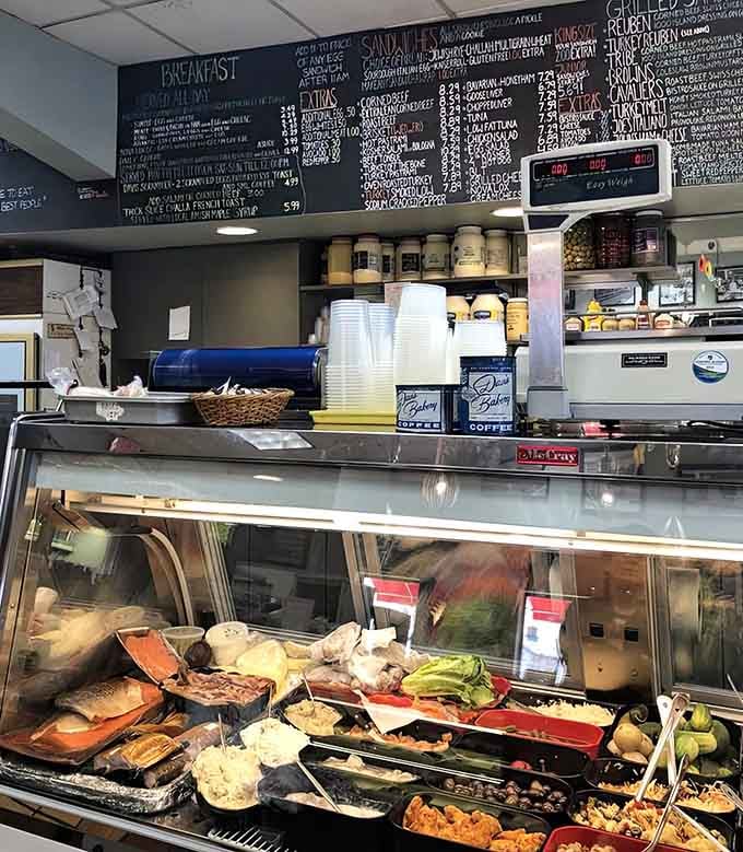 Behind this counter lies everything you need for the perfect sandwich, assembled by people who actually care.
