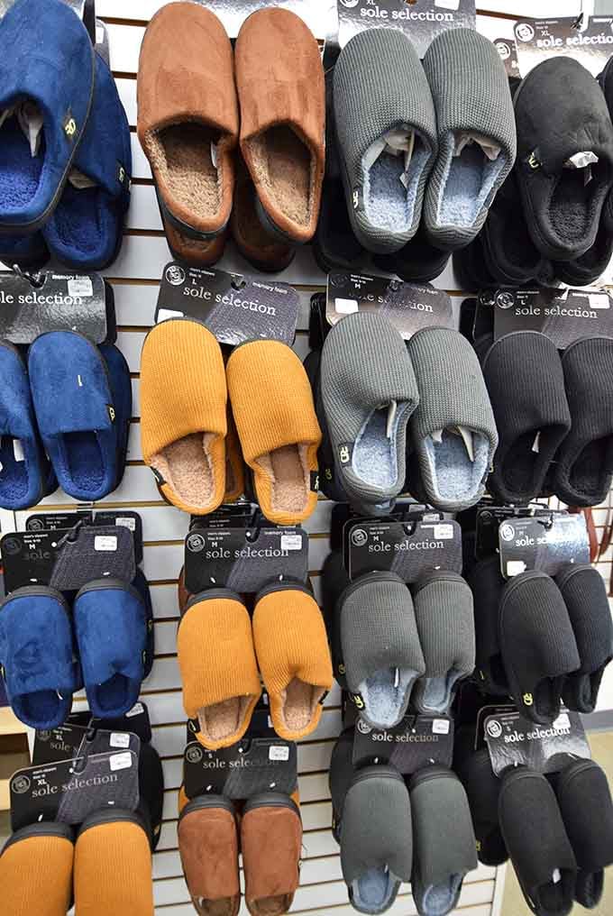 Comfortable slippers in autumn hues promise to pamper your feet without punishing your pocketbook at checkout.