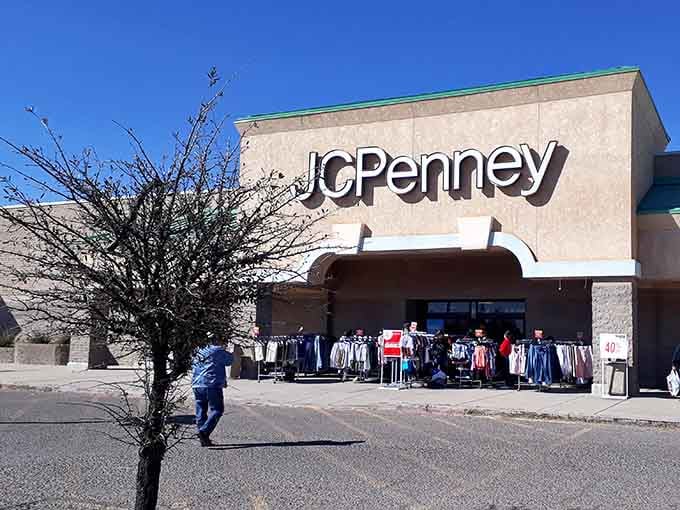 Even JCPenney feels different here, serving a community where shopping is still a neighborly experience.