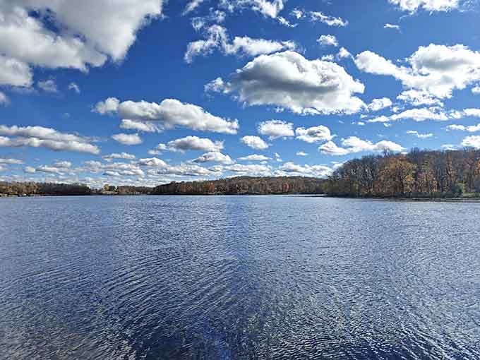 Big sky country meets big water, creating views that make your camera roll very, very happy.