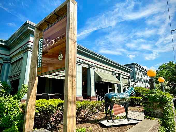 The Roycroft Inn stands as proof that Arts and Crafts architecture never goes out of style.