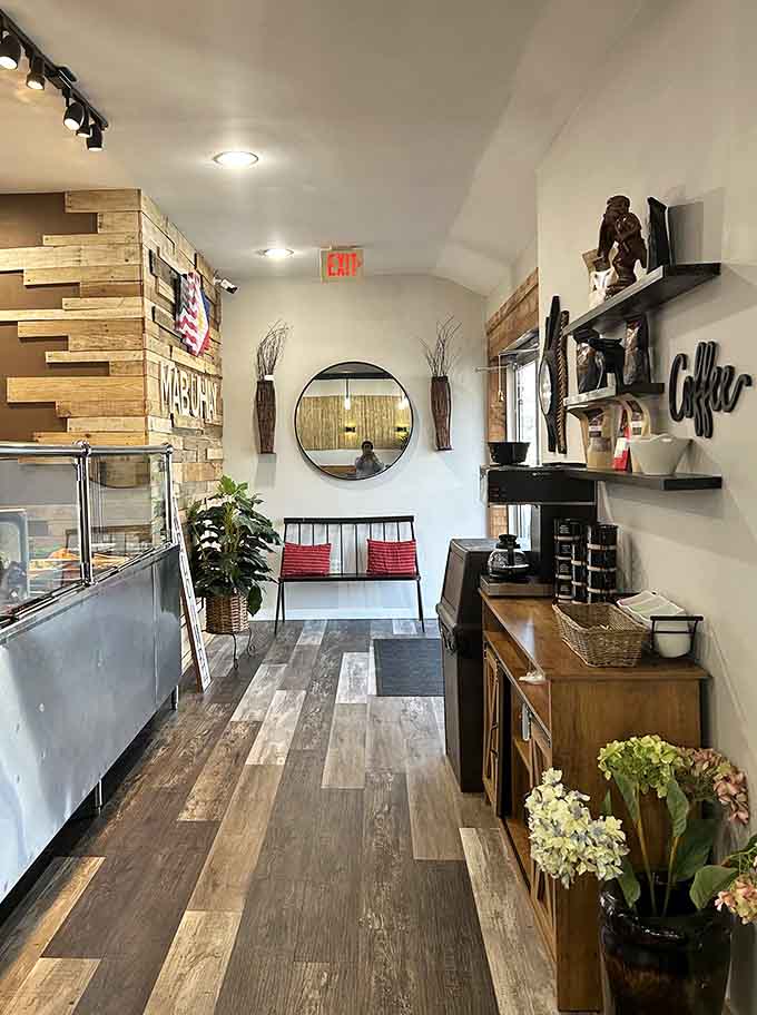 Clean, welcoming spaces with thoughtful touches that make you feel right at home before you've even ordered.