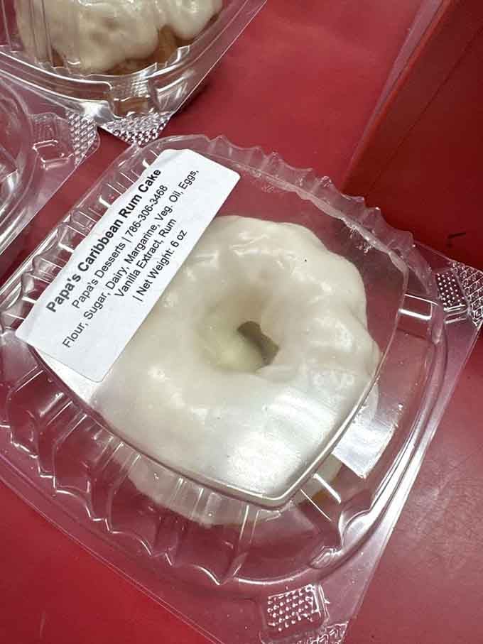 Papa's Caribbean Rum Cake sitting pretty, because every pizza place needs a sweet ending to the savory story.