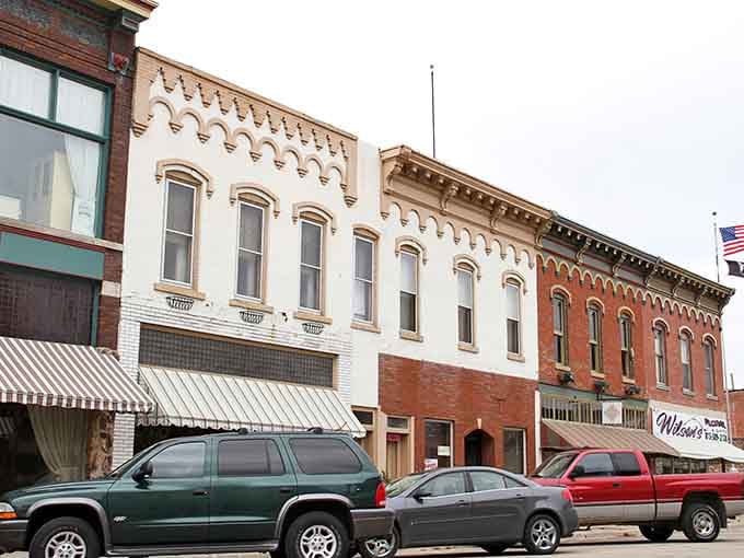 Downtown Fulton's storefronts showcase that timeless architectural integrity that modern strip malls can only dream about achieving someday.