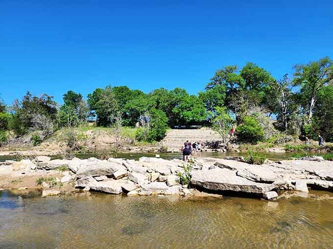 The Paluxy River's limestone ledges have been hosting summer adventures since long before air conditioning made us soft.