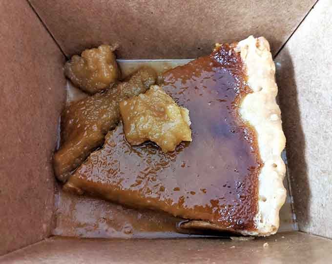 Salted honey custard pie with a side of fried chicken proves that dessert doesn't have to wait its turn.