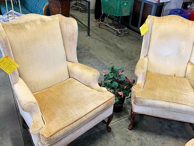 These wingback chairs have more stories than your favorite novel and plenty of comfortable years left ahead.