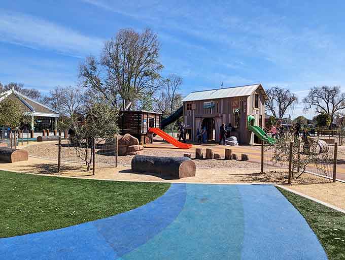 Kennedy Park where families gather without needing a permit, reservation, or trust fund to enjoy sunshine together.