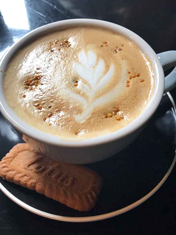 That latte art heart floating atop perfectly steamed milk shows Holy Grale takes every detail seriously, even caffeinated ones.