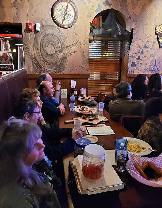 The dining room fills up fast because word travels quickly when a restaurant actually delivers on its promises.