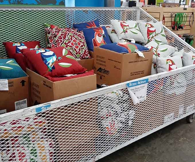 Colorful throw pillows that prove comfort and style don't require spending your entire paycheck at boutique home stores.