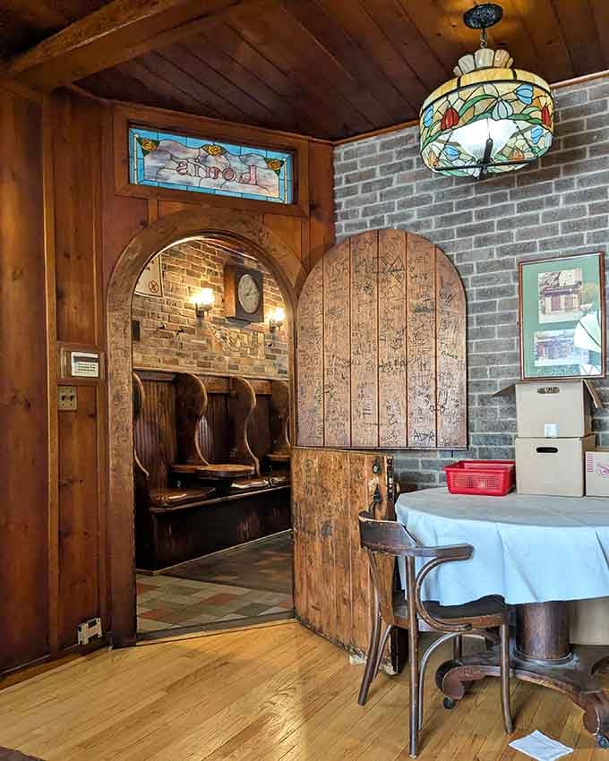 The interior feels like eating lunch in a museum where the exhibits are delicious and you're encouraged to touch everything.