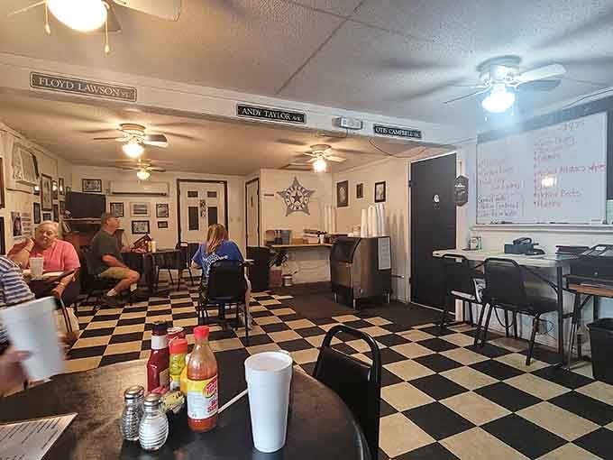The dining room where strangers become friends and everyone leaves happier than they arrived, guaranteed.