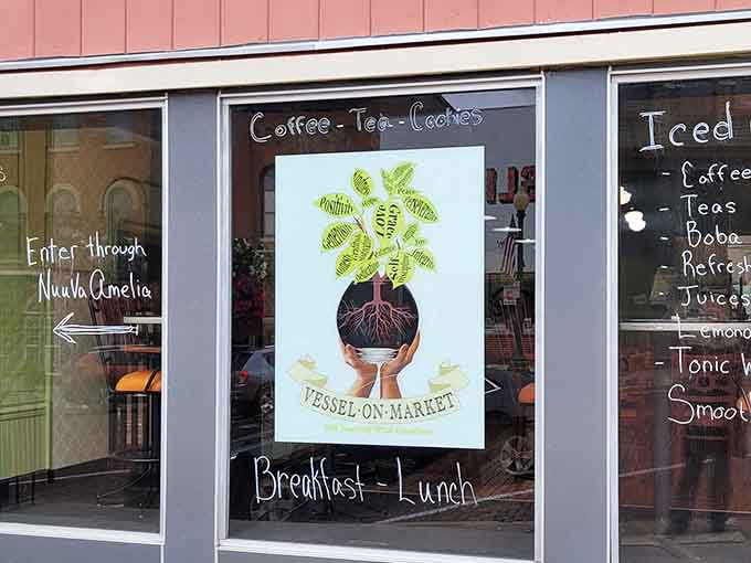 Vessel on Market serves up coffee and conversation in a space that understands the importance of both in small-town community life.
