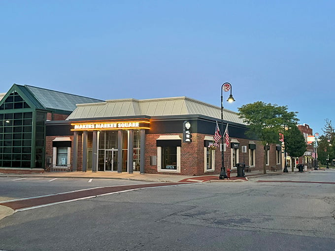 Makers Market Square brings contemporary style to Main Street, proving small towns can embrace modern design with confidence.