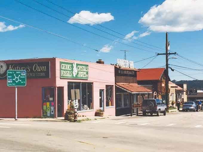 Sunny storefronts line the street where locals shop and visitors discover that small-town charm never goes out of style.