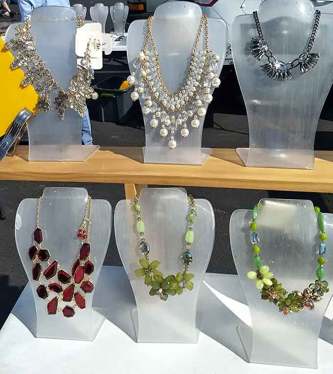 Statement necklaces that look boutique-worthy but won't require you to skip any meals to afford them.