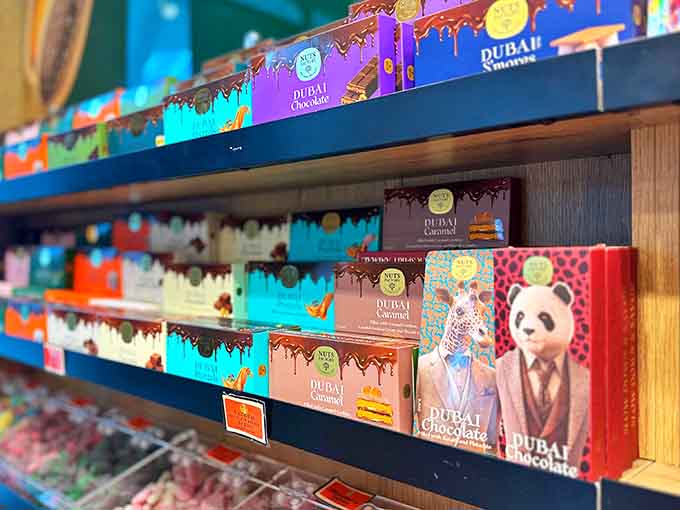 Boxed chocolates in flavors that read like a greatest hits album of dessert, each one a potential new favorite.