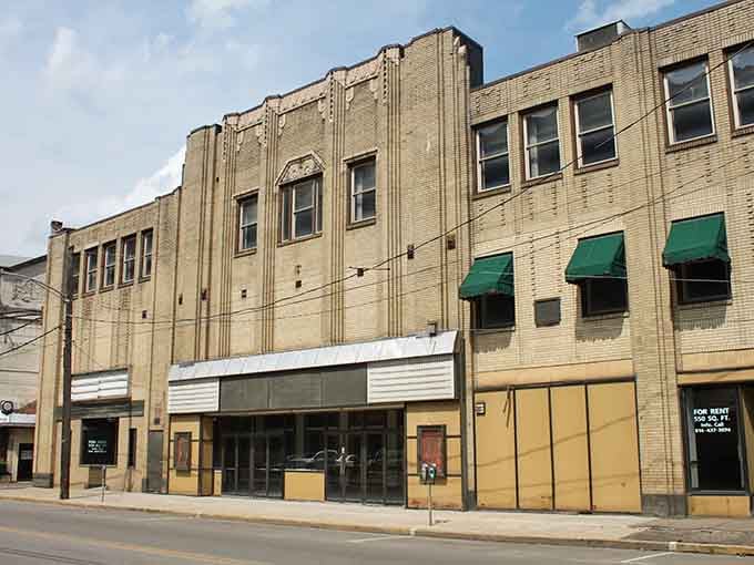 The Drake Theater's Art Deco facade hints at entertainment options that won't drain your entertainment budget dry.