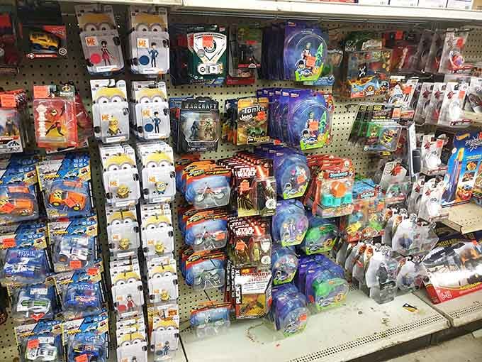 Toys galore at prices that won't make you wince when the kids inevitably ask for birthday party gifts.