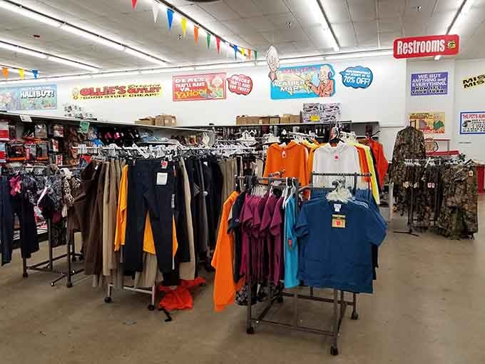 Casual wear and basics at prices so low you'll wonder if they forgot a zero on the tag.