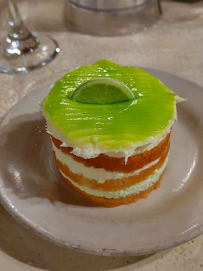 This dessert looks almost too pretty to eat, but your willpower won't stand a chance against it.