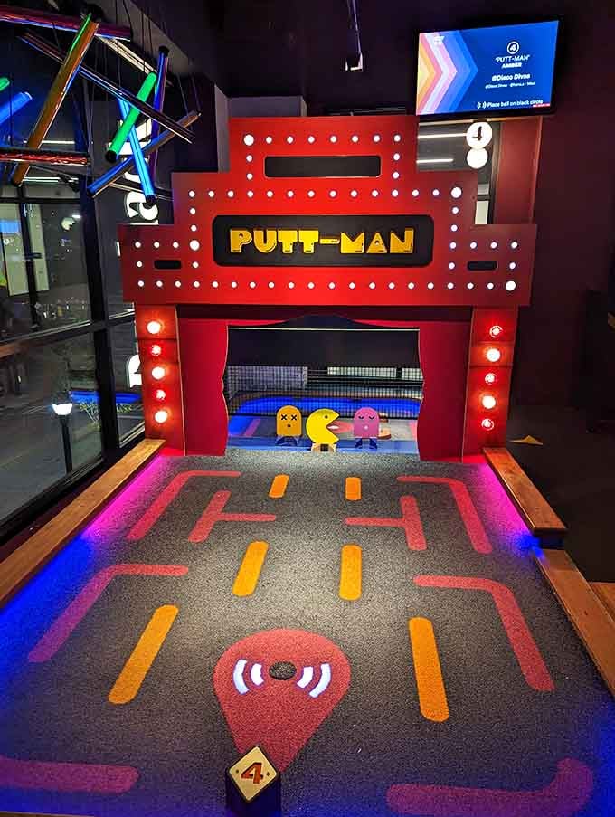 Putt-Man brings arcade nostalgia to your golf game, because why shouldn't Pac-Man influence your putting?