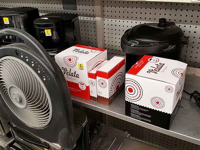 Small appliances that still work perfectly fine, unlike your nephew's explanation of cryptocurrency investments.