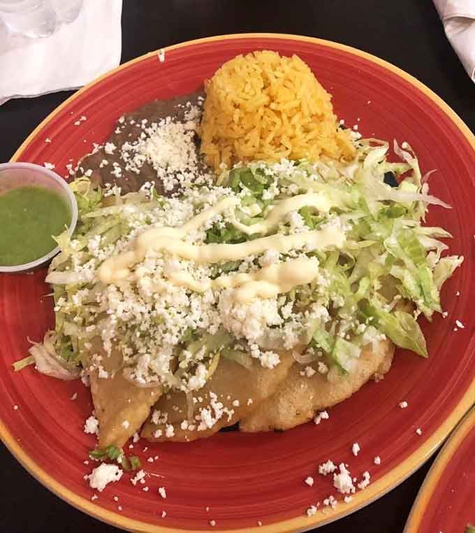 Those empanadas are crispy, golden pockets of joy that make excellent decisions for you at any meal.