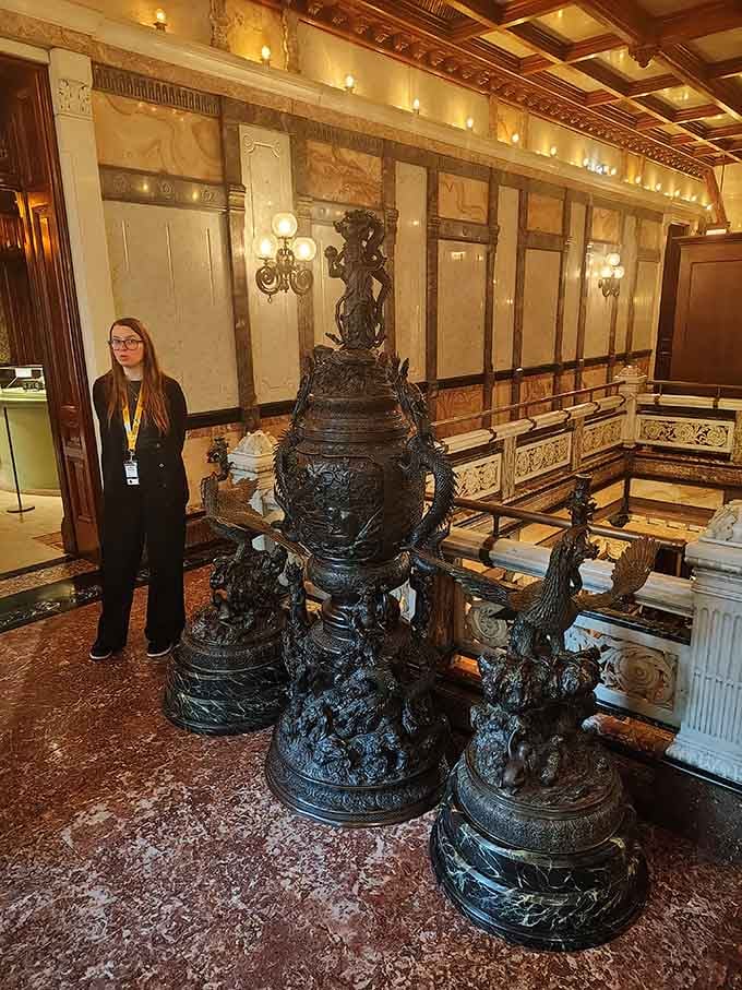 When museum artifacts are taller than the docents, you know you're in for something truly spectacular here.