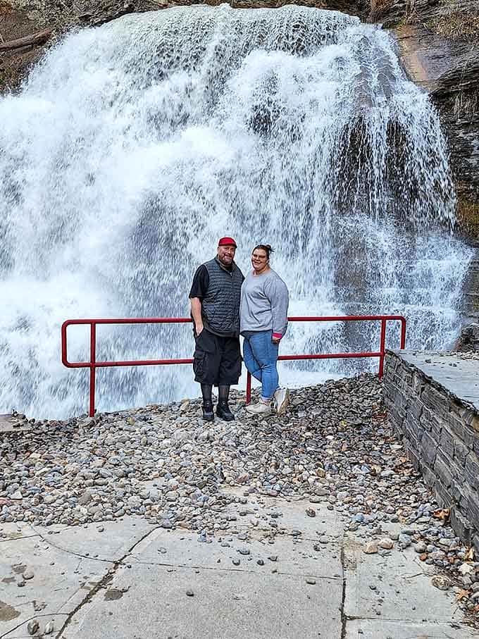 Standing before the falls, visitors discover why this park deserves way more Instagram fame than it currently gets from the masses.