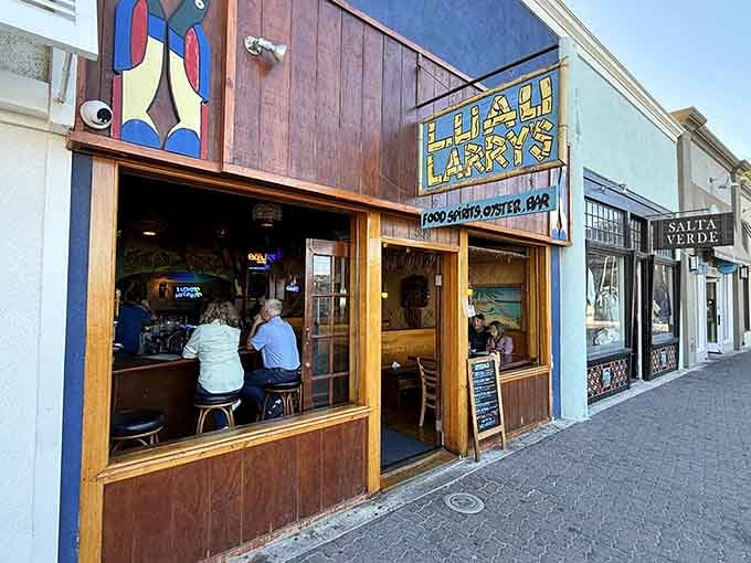Luau Larry's brings island vibes to an island, which is either redundant or genius marketing.
