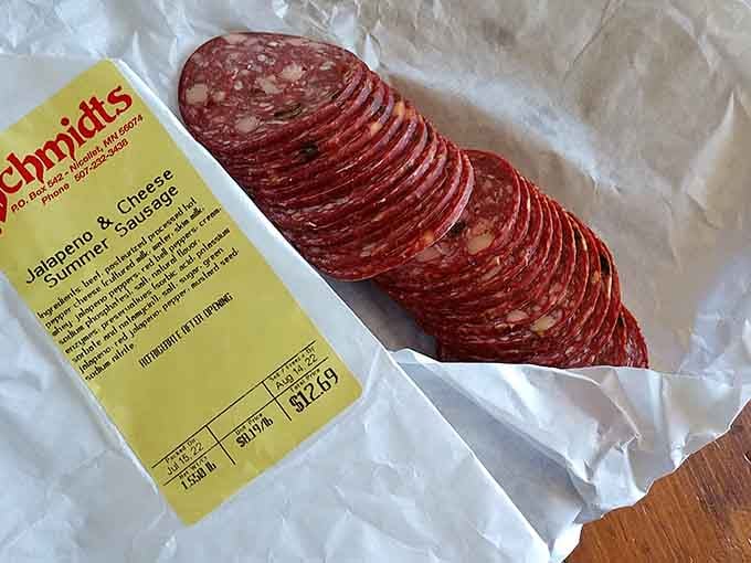 Jalape&ntilde;o and cheese summer sausage: proof that some flavor combinations were destined for delicious greatness from day one.