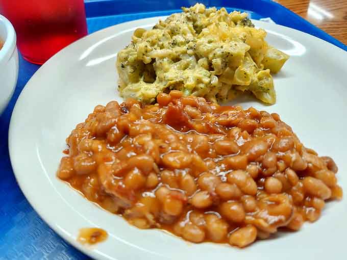 Baked beans and seasoned pasta might seem humble, but together they're the supporting actors that steal scenes.