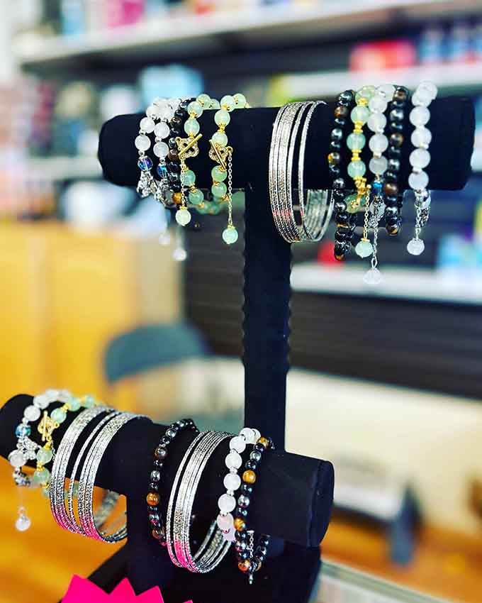 These handcrafted bracelets add a touch of elegance that says you appreciate beauty from every corner of the globe.