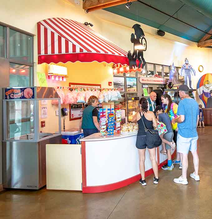 Cotton candy, popcorn, and treats that taste exactly like summer should, served with genuine warmth.