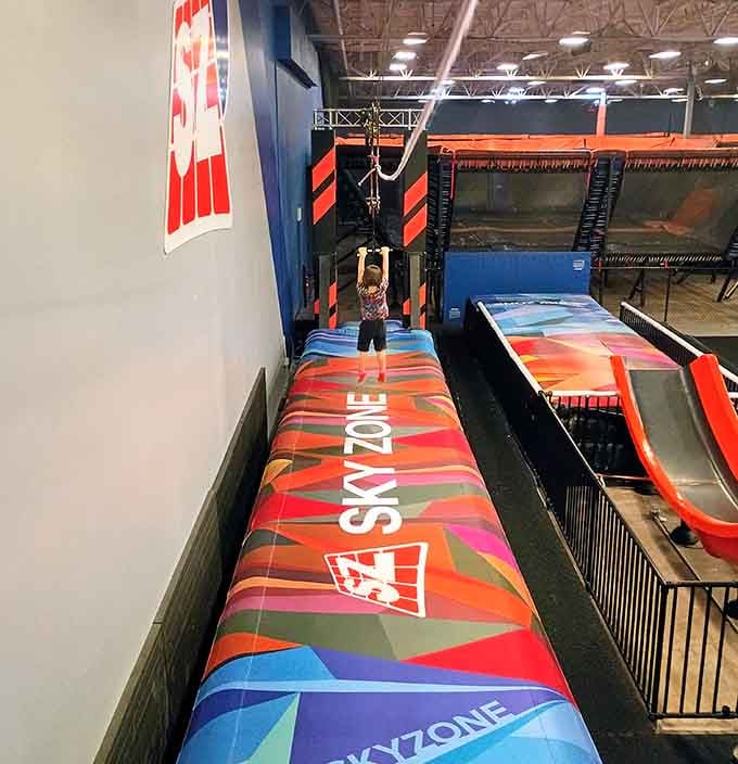 Zip across this course like you're auditioning for a very bouncy action movie nobody asked for.