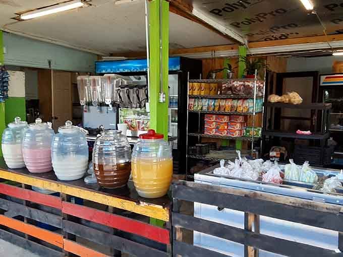 Fresh beverages and snacks keep you fueled for marathon browsing sessions that inevitably last longer than planned.