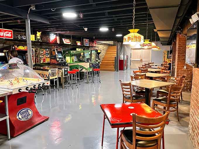 The Soda Museum combines vintage arcade games with fizzy nostalgia, creating pure joy in carbonated form.