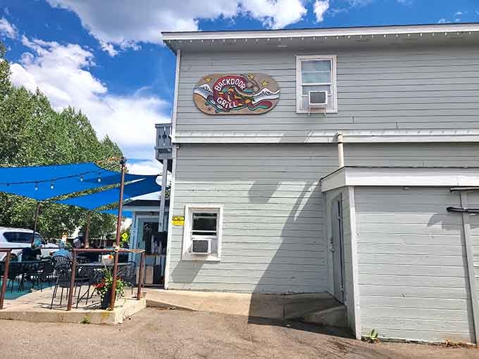The Back Door Grill's unassuming exterior hides the kind of food secrets locals guard like family recipes.