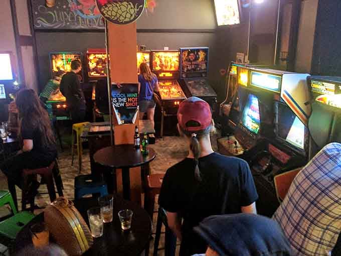 Real people enjoying real games in real time, proving some entertainment never goes out of style.