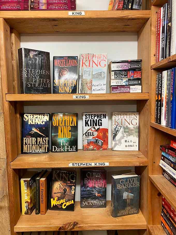 Stephen King's collected works occupy their own shrine, because horror this good deserves its own dedicated real estate.