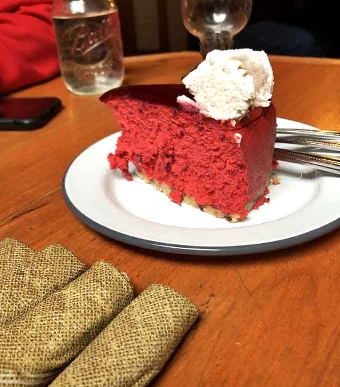 Red velvet cheesecake this vibrant deserves its own spotlight and possibly a standing ovation from your sweet tooth.