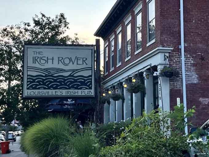 Louisville's Irish Pub, the sign declares, and brother, it delivers on that promise beautifully.