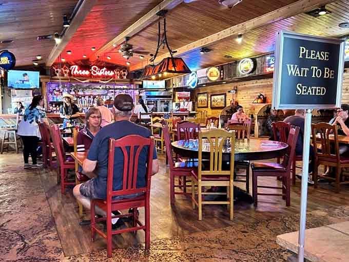 When the dining room's this inviting, lingering over another round becomes less choice, more necessity.