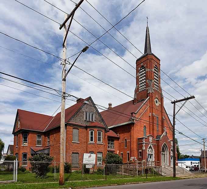 Historic churches dot the landscape, architectural reminders of communities built on faith and craftsmanship that actually lasted.