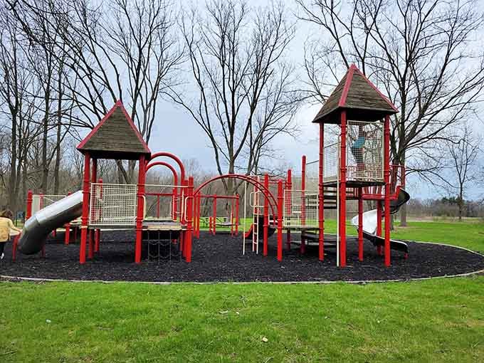 Kids and playgrounds go together like peanut butter and jelly, only with more squealing.