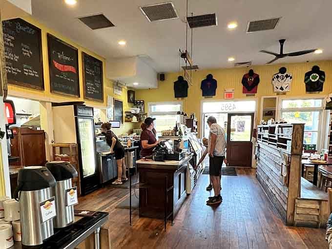 The ordering station where breakfast dreams become delicious reality, one biscuit at a time.