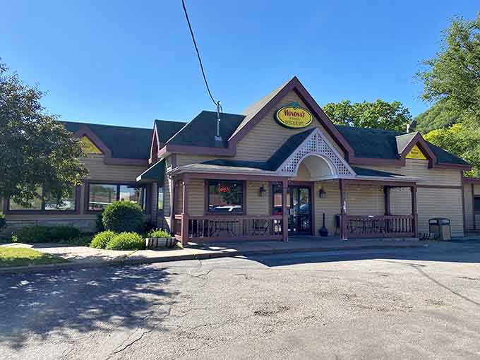 Winona's Family Restaurant serves comfort food in a building with more character than most Hollywood actors.