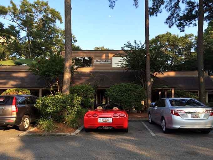 That red Corvette knows what's up&mdash;parking here means you're minutes away from seriously good Southwestern cuisine.